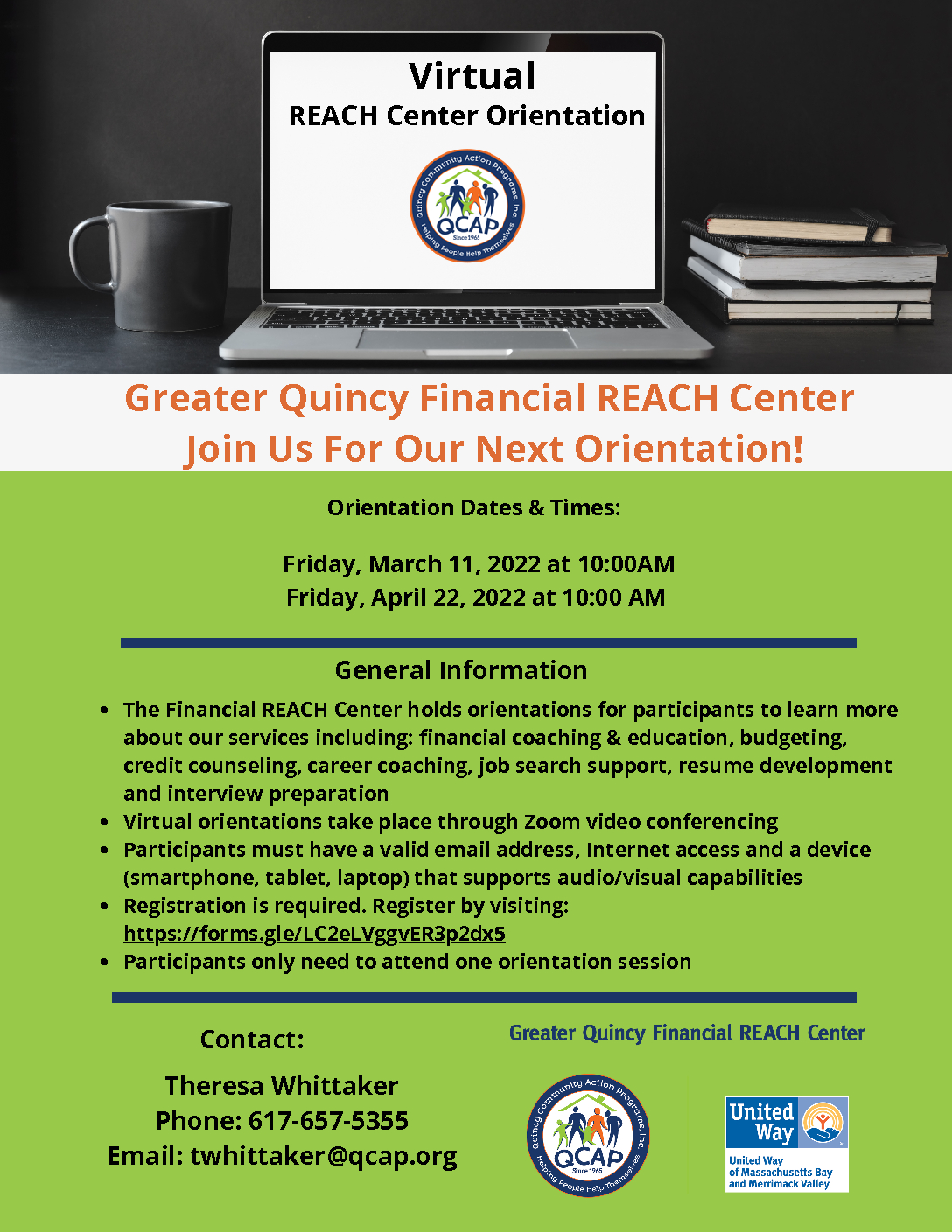 QCAP - MassHire South Shore Career Center
